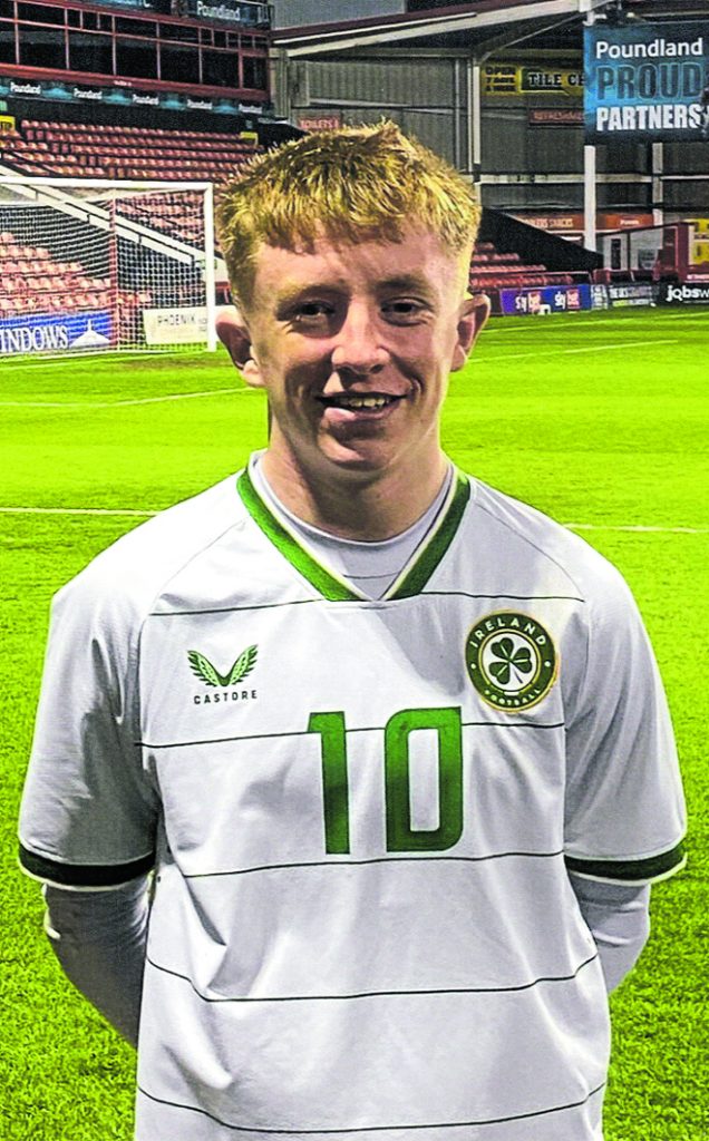 Jack Ahern makes debut against England – VSO Publications Ltd.